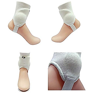Ankle guards (x 1 Pair Shield Protector Dual Sided Pads for Soccer Football (White Color)