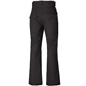 wantdo Women's Waterproof Ski Pants Winter Warm Snowboard Pants Outdoor Snow Pants Black Large