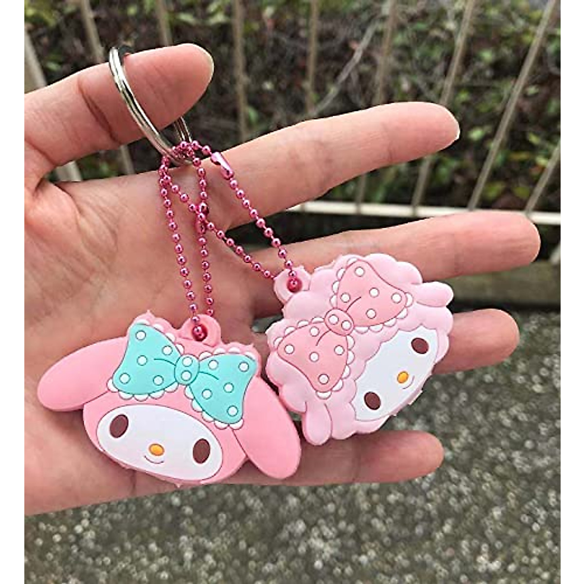 Kerr's Choice Kawaii Key Chain Key Cover Key Caps Bag Accessories Gift Cute Keychain