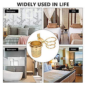 Hair Dryer Holder, Bathroom Hair Dryer Organizer Wall Mount Stand Hair Blow Dryer Hanging Rack Wall Mounted Organizer Multipurpose Rack(02)