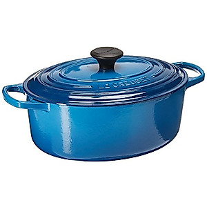 Le Creuset Enameled Cast Iron Signature Oval Dutch Oven, 5 qt. , Marseille
