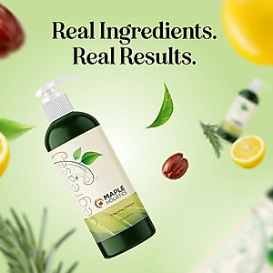 Oily Hair Shampoo for Greasy Hair - Clarifying Shampoo for Oily Hair and Dry Scalp Cleanser for Build Up - Deep Cleansing Shampoo for Oily Scalp Toner with Purifying Essential Oils for Hair Care