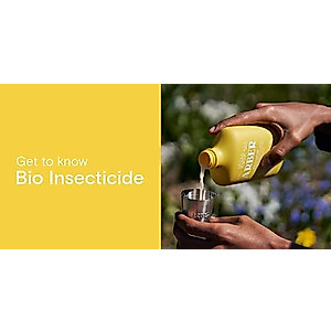 Arber Bio Insecticide | Organic Insect & Mite Control for Plants | Indoor & Outdoor | Natural Gardening Solution | Spider Mite, Aphid & Mealybug Killer | Liquid Concentrate | Makes Over 15 Gallons