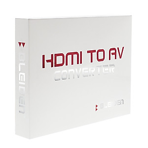 HDMI to Composite AV Converter for Amazon Fire Streaming Stick: Use Amazon Fire Streaming Stick with Older TVs That Have Composite (red/White/Yellow) Inputs. [Note: Amazon Stick Sold Separately]