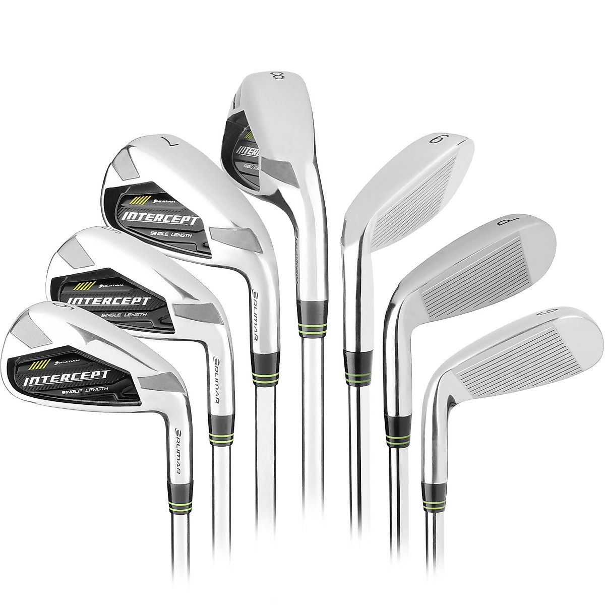 Orlimar Intercept Single Length Golf Iron Set (5-GW), Men's Right Handed Graphite, Regular Flex