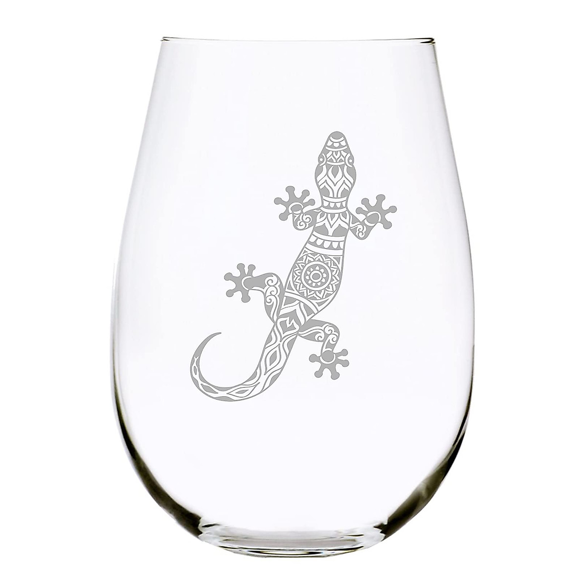 Lizard Stemless wine glass, 17 oz.