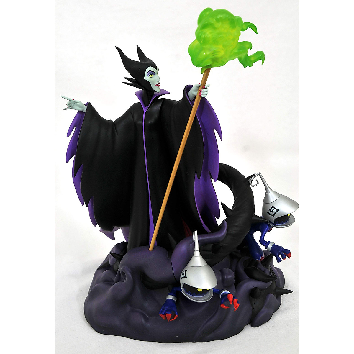 DIAMOND SELECT TOYS Kingdom Hearts III Gallery: Maleficent PVC Figure, Multicolor, 11 inches