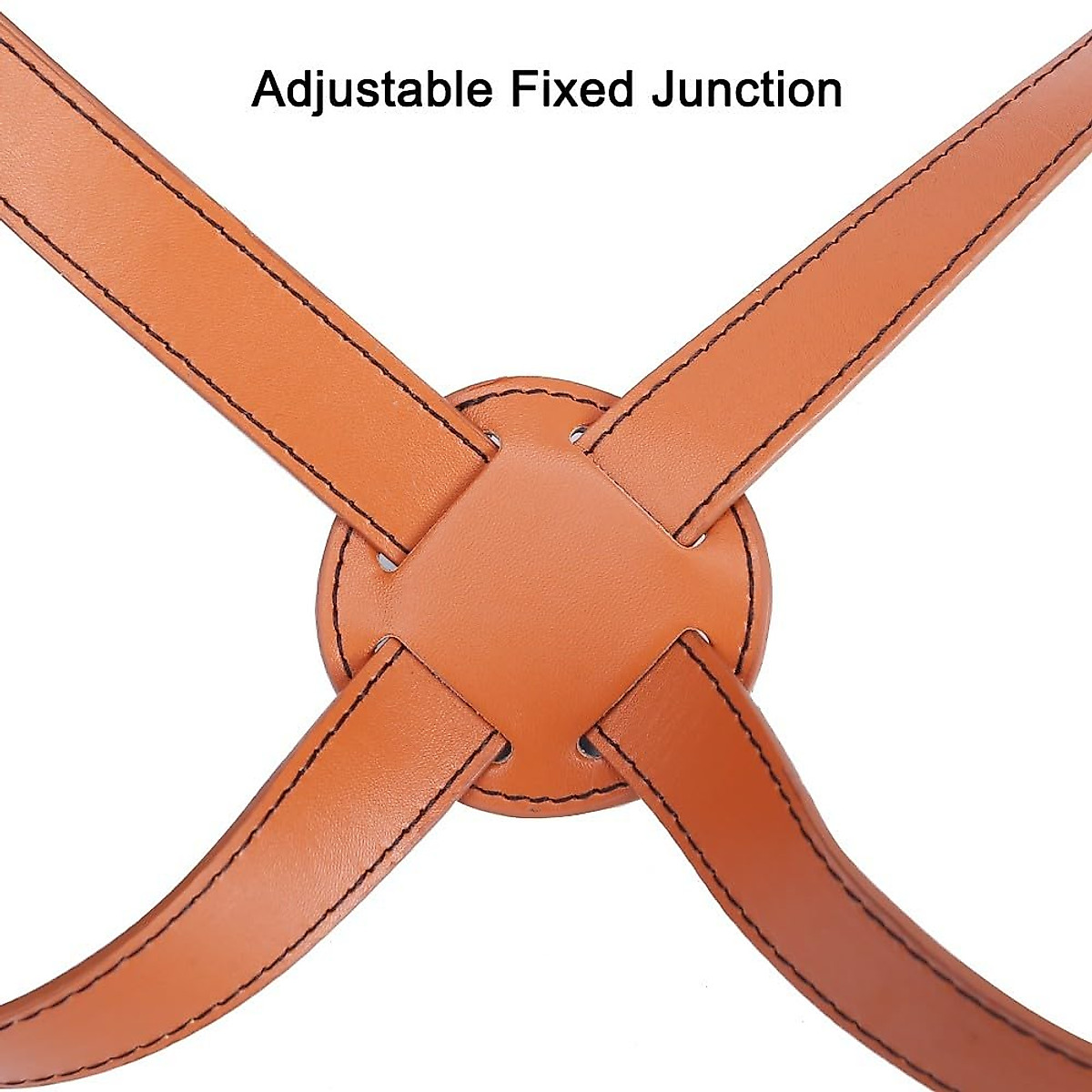 DONGKER Dual Gun Shoulder Holster,Leather Concealed Gun Pouch with Adjustable Strap for Height 67.7 inches-72.8 inches Festival Gift Cosplay