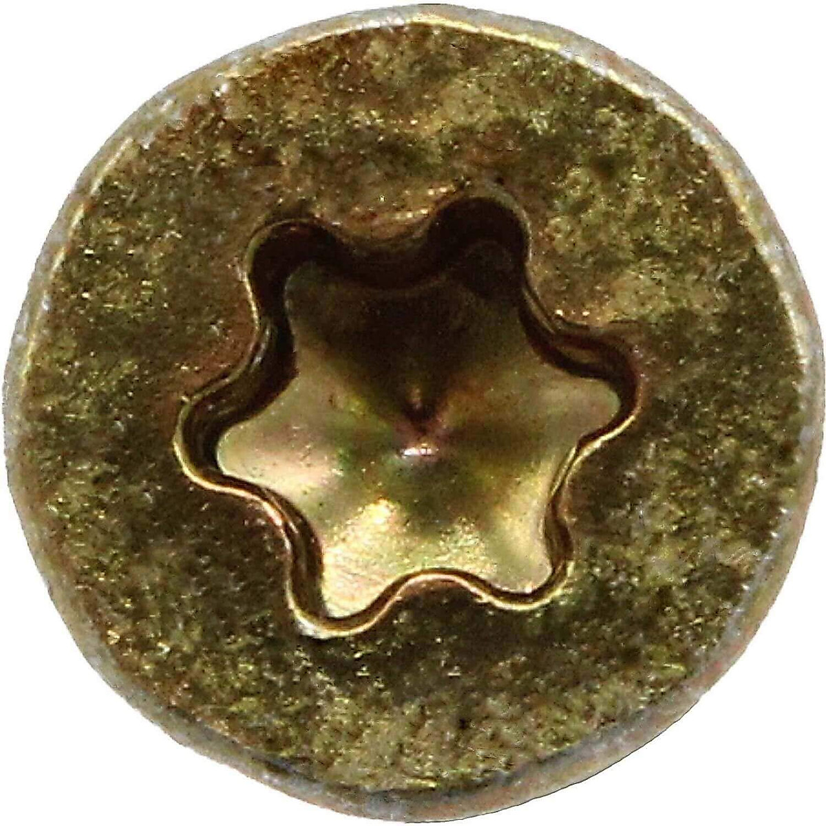 Jake Sales #14 x 8 Bronze Coated Multipurpose Wood Screw Torx/Star Drive Flat Head (1 Pound - 19 Approx. Screw Count) Exterior Coated - ACQ Compatible Wood Screws