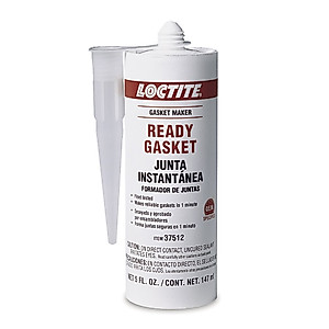 Loctite Ready Gasket – 1-Minute Flange Sealant & Gasket Maker for Automotive: Sensor-Safe, High Temp, Low-Odor | Black, 190mL Aerosol Can (PN: 37512-494150)