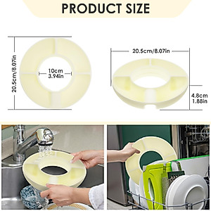 Snack Bowl For Stanley 40oz, Upgrade Silicone Reusable Snack Tray For Stanley, Snack Tray With Compartments For Stanley Cup, Snack Tray For Stanley, Accessories for Stanley 40 oz Tumbler With Handle