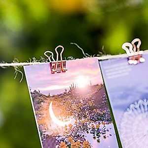 Mr. Pen- Binder Clips, Small Binder Clips, 50 Pack, 0.75 in, Rose Gold, Small Clips, Paper Binder Clips, Binder Clips Small Size, Small Paper Clips, Office Clips, Micro Binder Clips, Mini Binder Clips