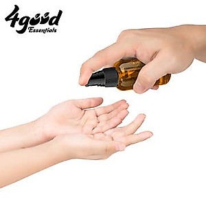 Glass Spray Bottles Amber Suitable for Cleaning Solutions or Essential Oils Heavy Duty
