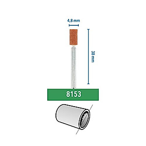 Dremel 26158153 Aluminum Oxide Grinding Stone ø 4.8 mm (3 pieces)