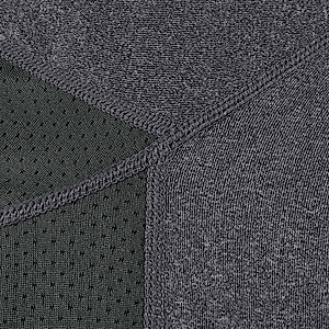 Rodeel Men's Running Fishing Shirt UPF 50+ Outdoor Athletic Performance Long Sleeve T-Shirt Grey