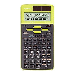 Sharp EL-531TG-GR Scientific Calculator Black/Green
