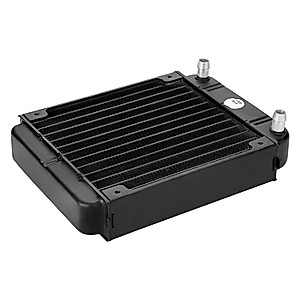 AGPtek 12 Pipe Aluminum Heat Exchanger Radiator for PC CPU CO2 Laser Water Cool System Computer