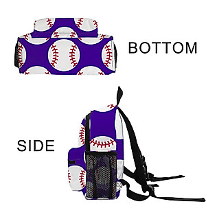 My Daily Kids Backpack Baseball Nursery Bags for Preschool Children