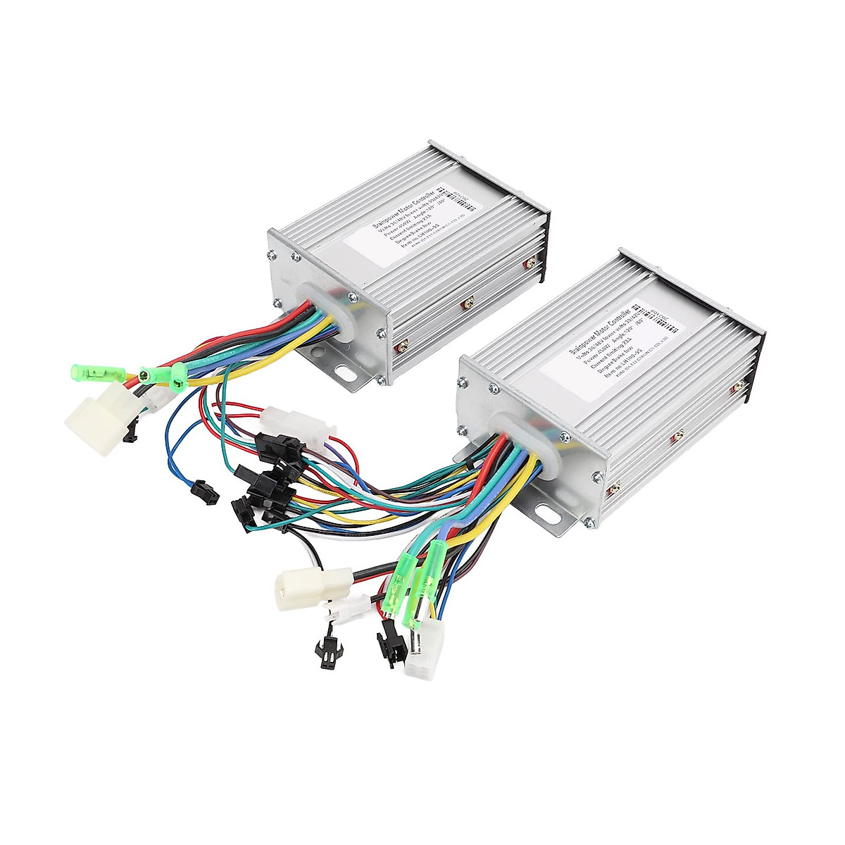 VBESTLIFE 36/48V 450W Electric Bike Brushless Controller, LH100 Color LCD Screen Display Dual Drive Controller Kit for Electric Bicycle Scooter