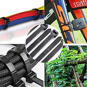 36 Inch Ultra Heavy Duty Zip Ties,50 Piece Multi-Purpose UV Cable Ties with 200 Pounds Tensile Strength