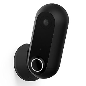 Canary Flex Outdoor Indoor Home Security Camera | Weatherproof, Wire-free or Plugged in, 2-Way Talk, Person Detection, Motion Alert, Works with Alexa, Google Assistant, Baby Monitor, WiFi IP