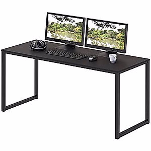 SHW Home Office 48-Inch Computer Desk, Black