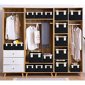 Narrow Storage Baskets Bins Small Fabric Box Cube Organizer for Toys TV Remotes Make Up Hair Cosmetic Cute Drawer Basket Empty Gift Baskets