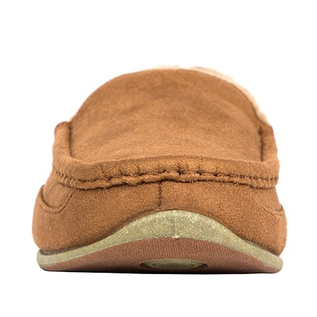 Deer Stags Men&#039;s Spun Slipper, Chestnut, 12 Wide