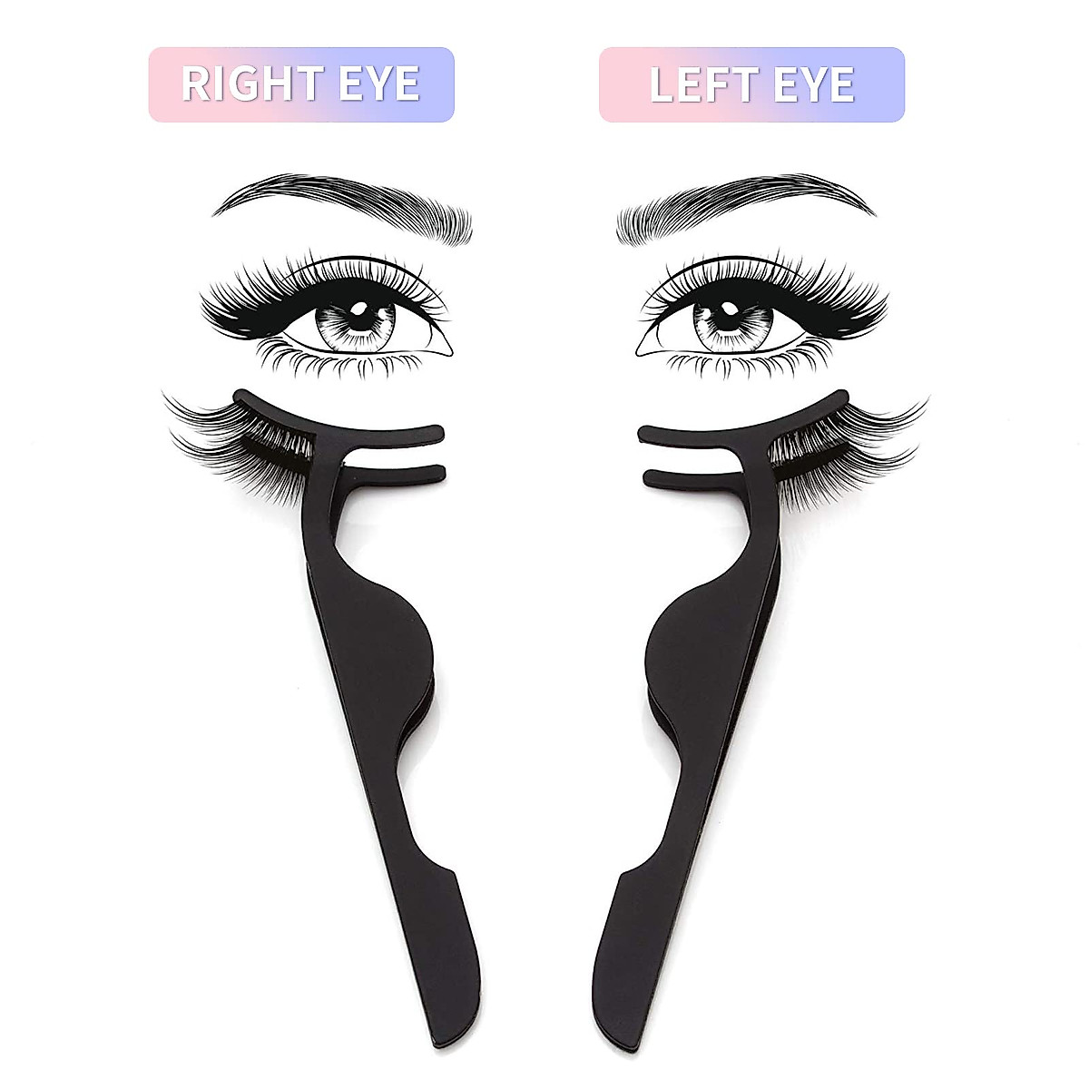 No Glue Magnetic Eyelashes, Magnetic Lashes Natural Look, 0.2mm Ultra Thin Magnet Lightweight & Easy to Wear Reusable Lashes Extensions