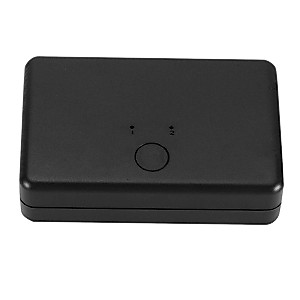 Ruiqas 2 Ports Network Switch, RJ45 Network Switch Box Computer Intranet Ethernet Network Splitter Adapter