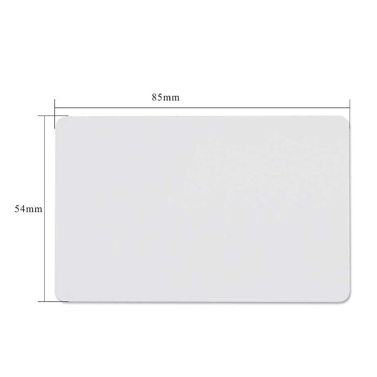 LEXI 20pcs Changeable UID Smart Card Rewritable 13.56MHz RFID PVC Blank Card for 1K S50 MF1 Mi-fare Door Access Control Block 0 Sector