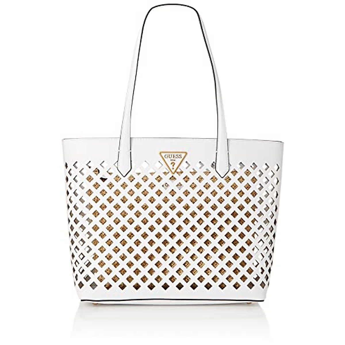 GUESS Aqua Tote White One Size