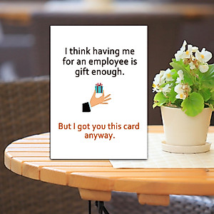 Boss card, Funny Boss's Day Card, Happy Birthday for Boss, Boss Day Gift for Boss, Best Boss Card, Thanks Boss Gift