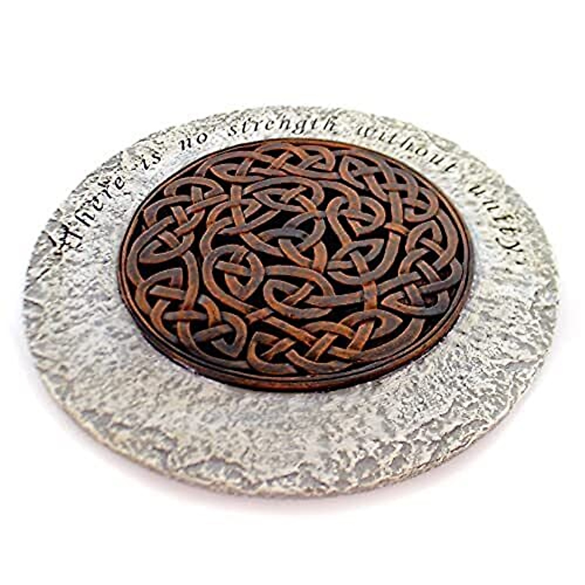 Roman Giftware Inc, Garden Collection, 12" D Celtic Round Stepping,Religious, Inspirational, Durable (12x1x12)