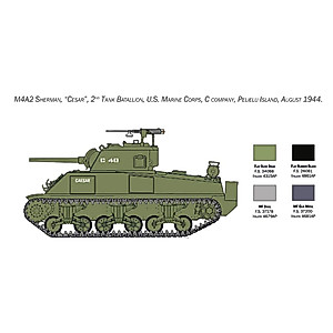Italeri -M4A2 Sherman US Marine Body 1/35, I6583