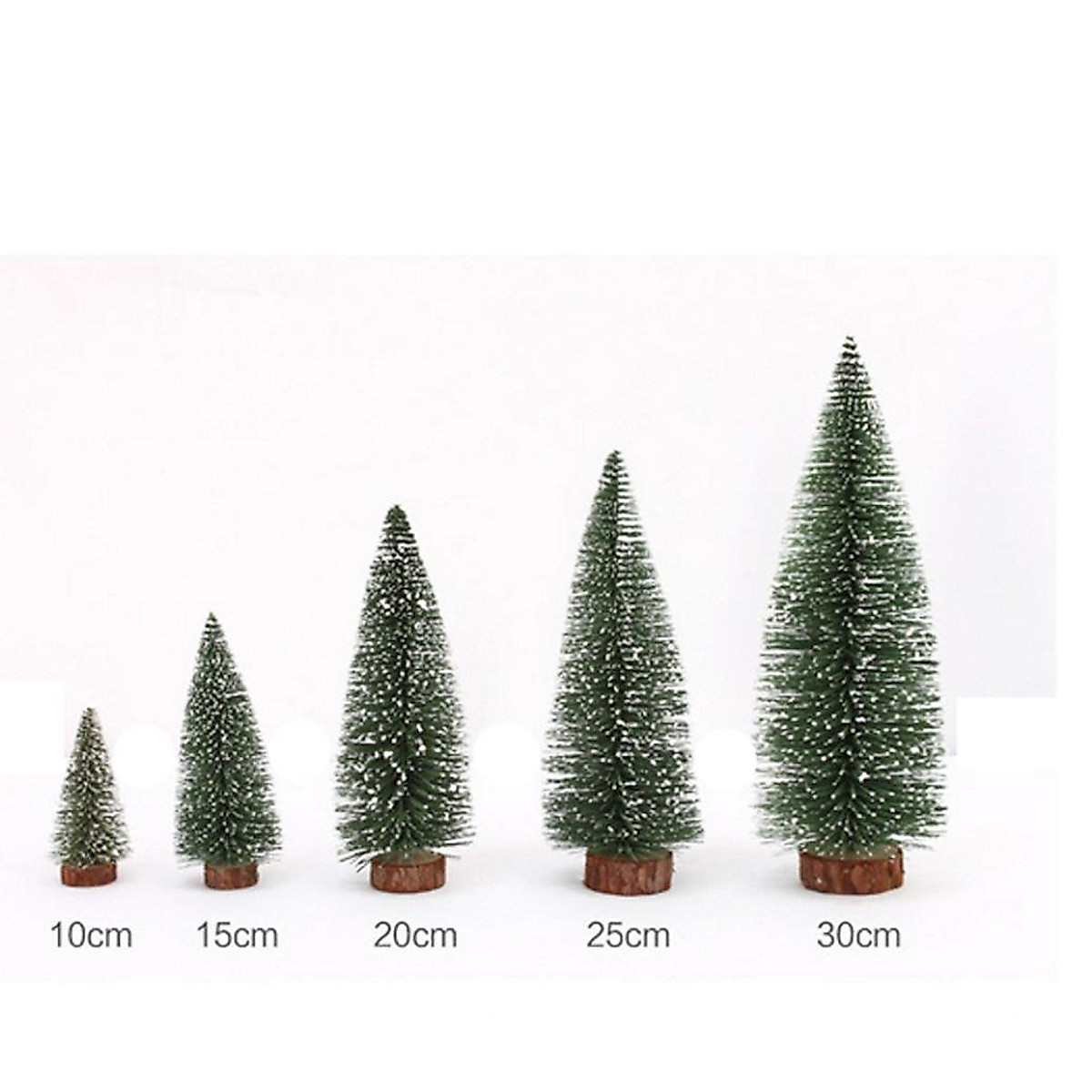 IEason Christmas Decorations, Mini Christmas Tree Stick White Cedar Desktop Small Christmas Tree (10)