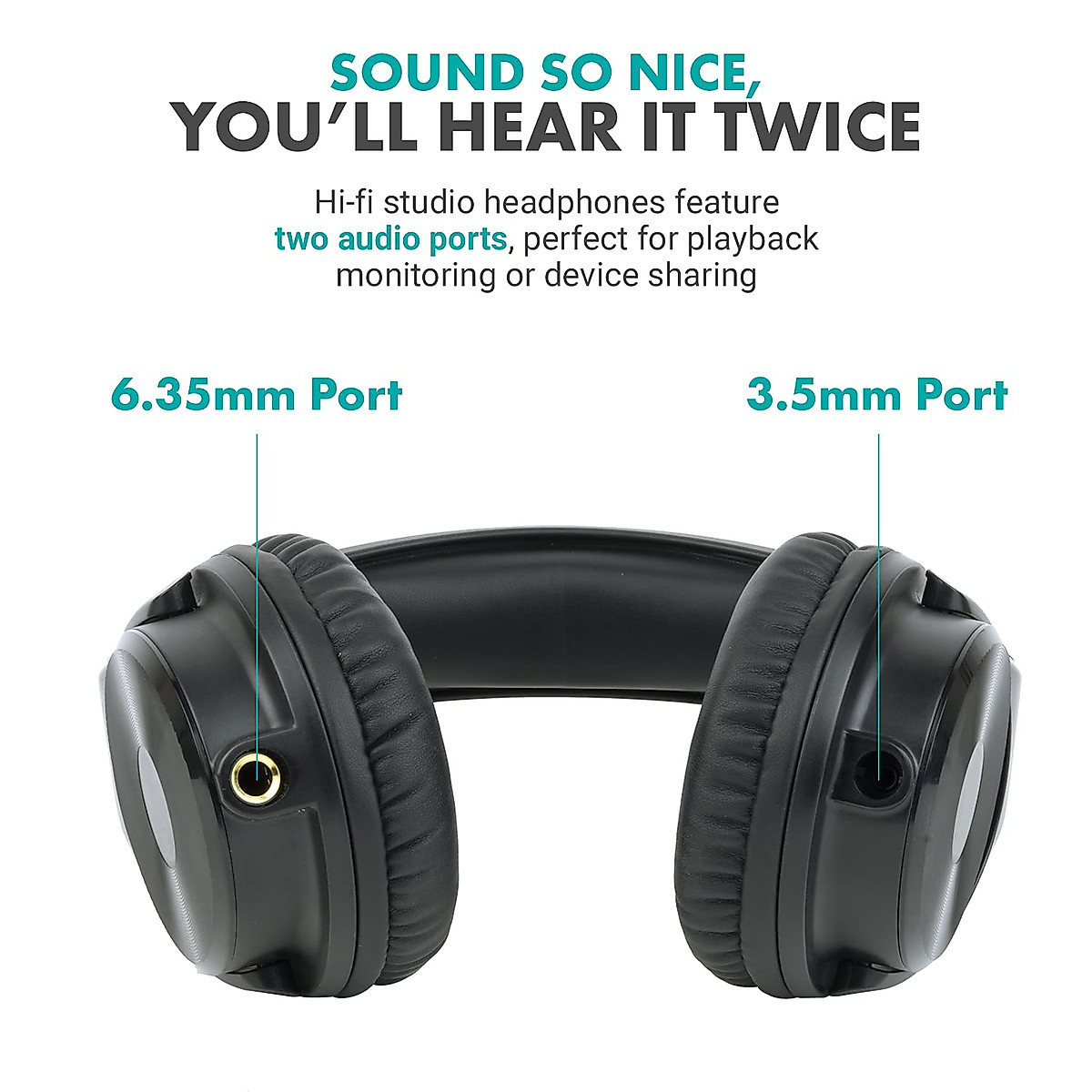 Movo iPhone Podcast Equipment Bundle for 2-2X Pro Condenser Podcast Microphone, 2X Studio Monitor Headphones, 2X Pop Filter, 2X Tabletop Mic Stand, Lightning Interface for iPhone, iPad, iOS