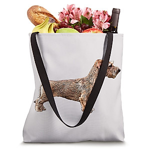 Wire Dachshund Mini Red Miniature Beauty Tote Bag