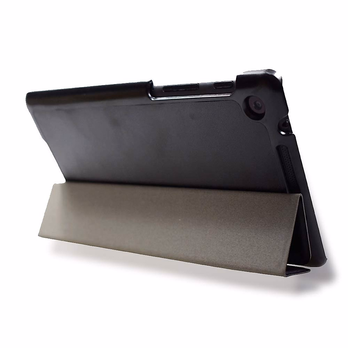 Kuesn Google Nexus 7 2nd (2nd.2013 Model) pu Leather Pouch with Stand - Fit for 2013 Release Nexus 7 Tablet (Black)