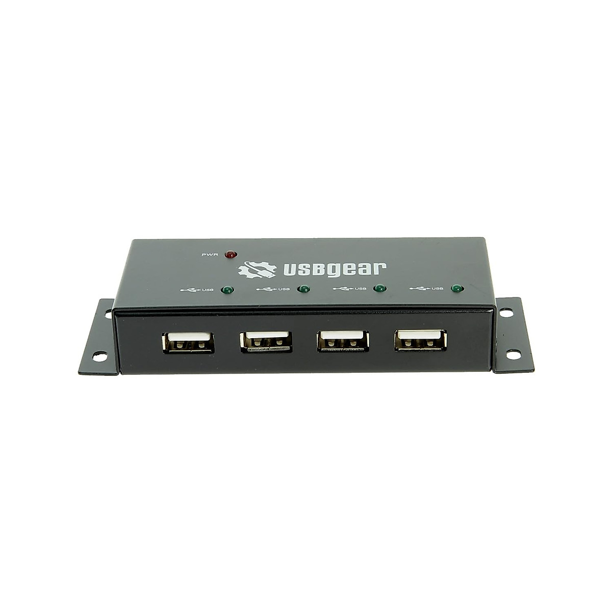 4-Port USB 2.0 Mini Metal High-Speed Hub