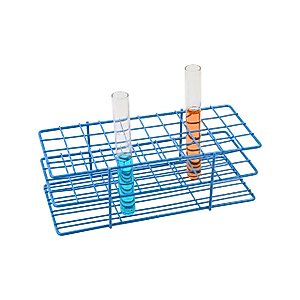 EISCO Wire Test Tube Rack - Holds 40 Tubes with 18-20mm Diameter - Epoxy-Coated Steel