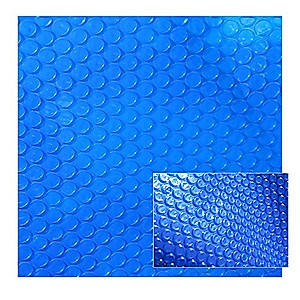 Blue Wave NS098 12-mil Solar Blanket for Hot Tubs, 7-ft x 8-ft, Royal Blue