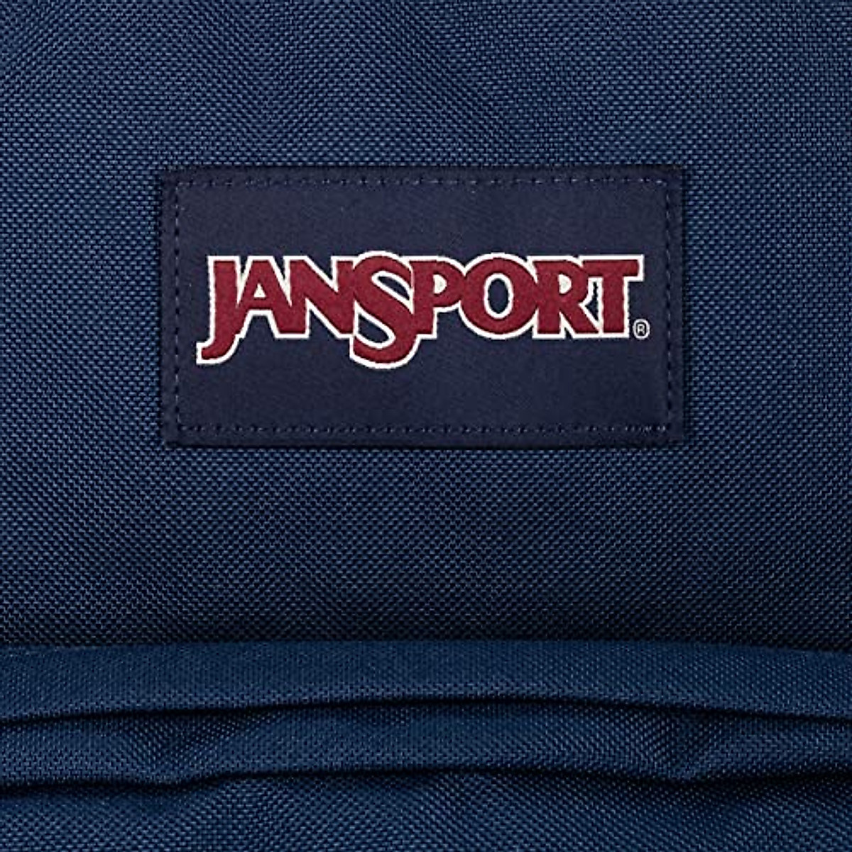 JanSport Right Pack Backpack - Travel, Work, or Laptop Bookbag with Leather Bottom, Navy
