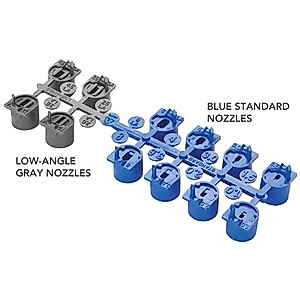 3 Pack of Hunter 782900 PGP Ultra, Blue Nozzle Rack, 782900SP Nozzle Tree for Hunter Rotors, PGP Ultra and I20 Ultra Rotor Sprinkler Heads, Hunter 782900 Nozzle Rack Set, Includes LED Keychain Light