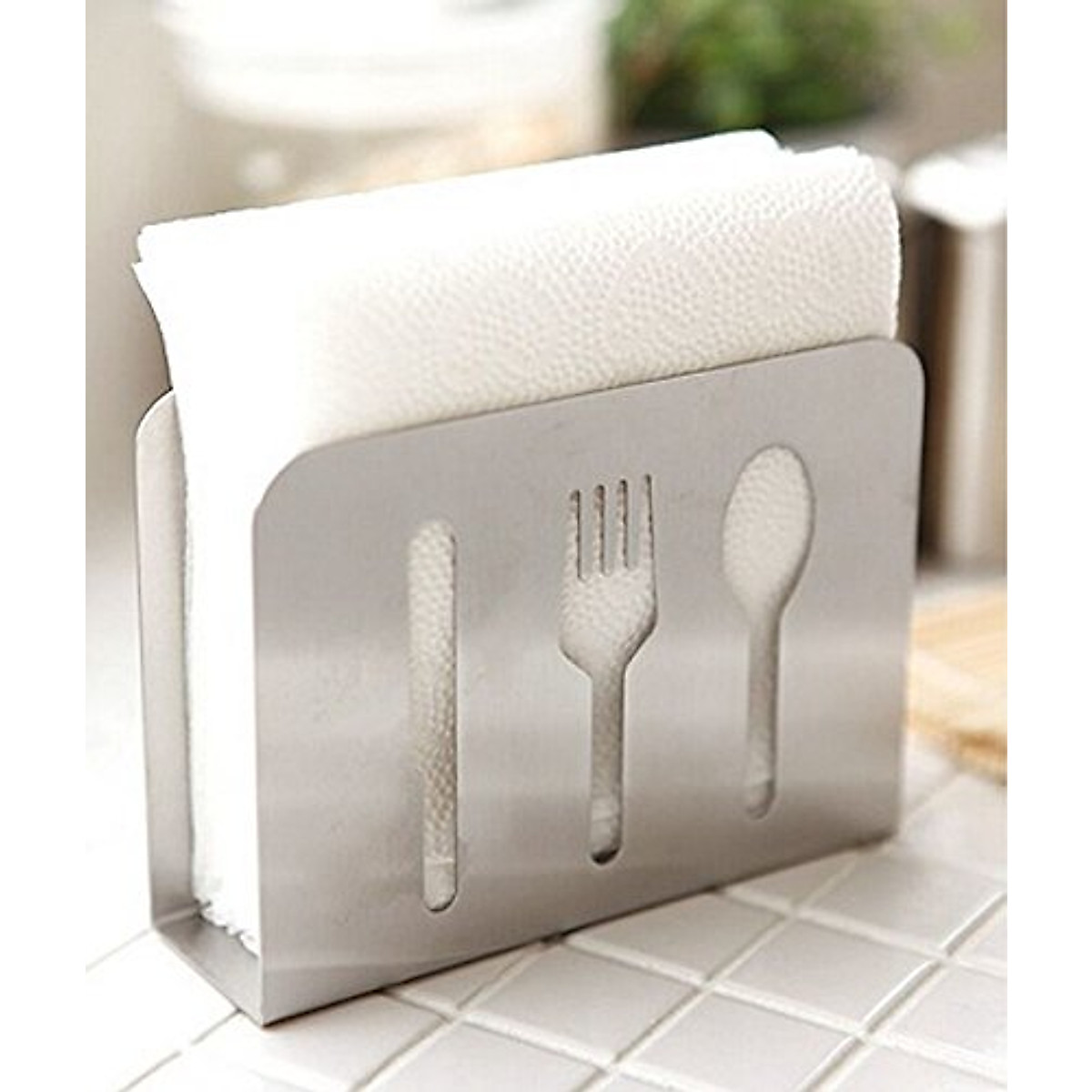Modern Style Stainless Steel Collection Napkin Holder Paper Towel Rack