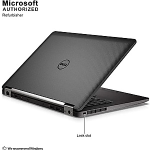Dell Latitude E7470 Ultrabook, 14inch QHD Touchscreen (Intel Core i5-6300U, 8 GB DDR4, 256 GB SSD) Windows 10 Pro (Renewed)