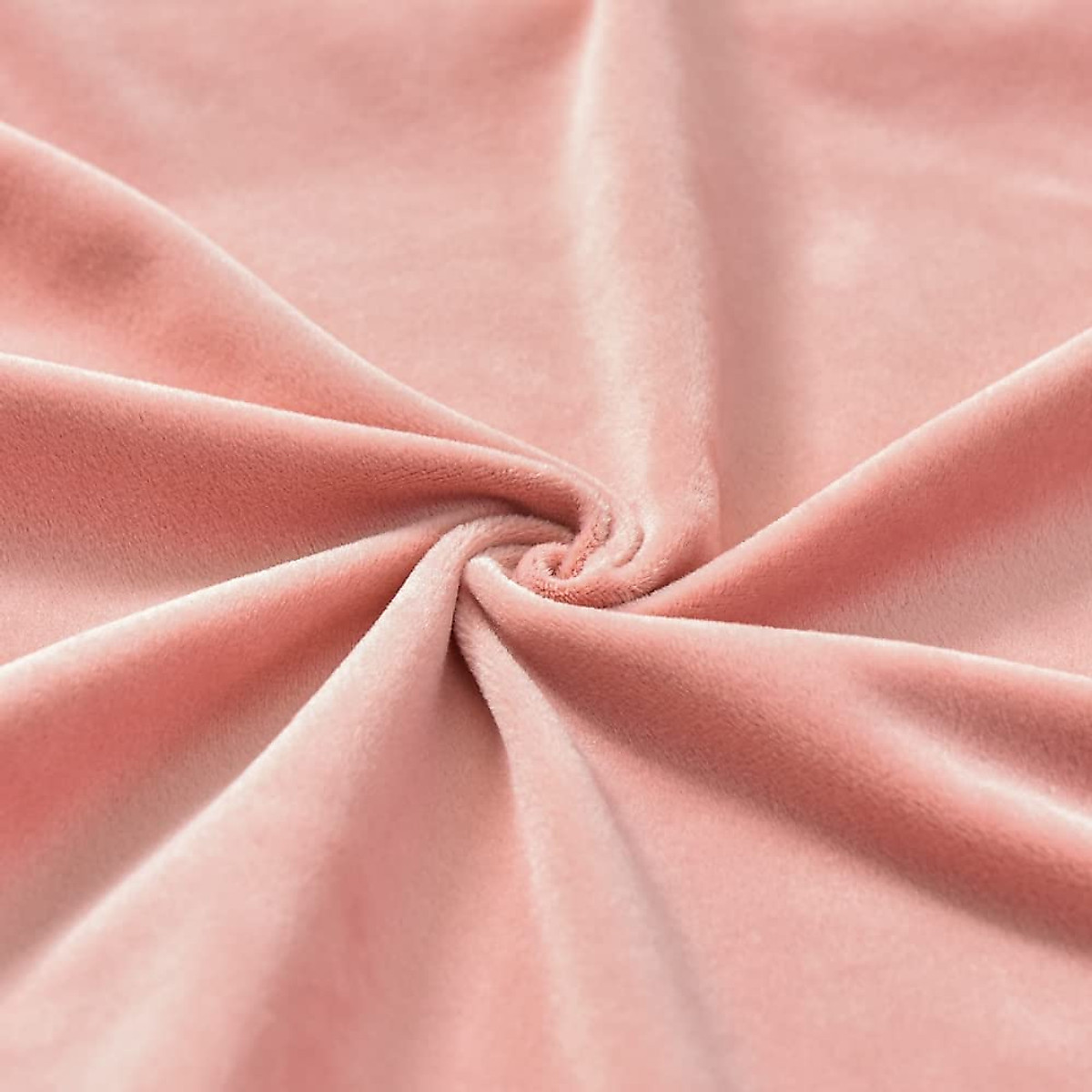 JIAN YA NA Armless Accent Chair Cover, Stretch Armless Chair Slipcover Velvet Armless Chair Covers Slipper Chair Slipcover Furniture Protector Covers for Living Room Bedroom(Velvet, Pink)