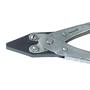 Mazbot Smooth Flat-Nose Jaw Parallel Pliers