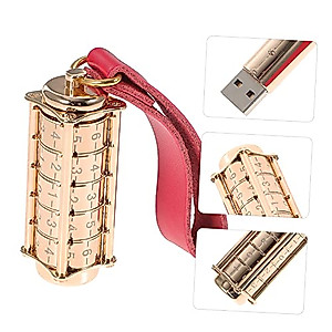 SOLUSTRE Flash Drive G Data Disk USB Lock Password Black Storage Metal Creative