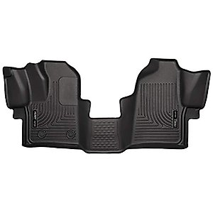 Husky Liners - Weatherbeater | Fits 2015 - 2021 Ford Transit - 150, 250, 350 - Front Liners - Black, 2 pc. | 18771